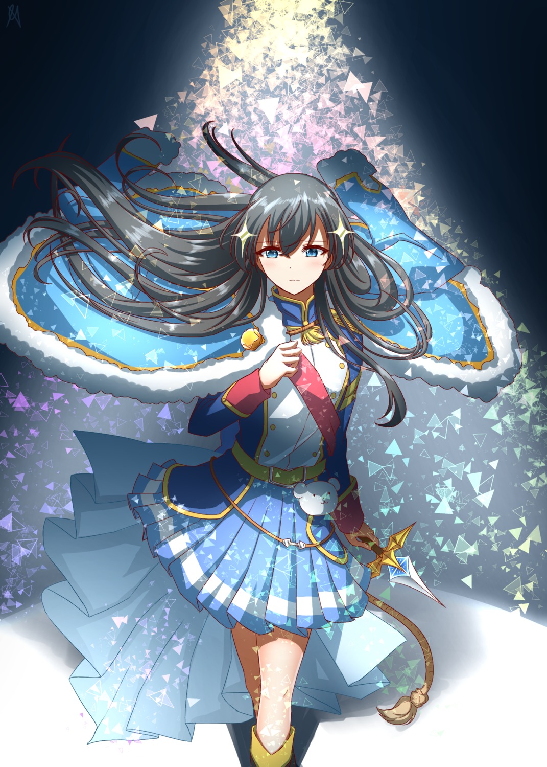 aozorashiroihane shoujo kageki revue starlight kagura hikari uniform | #523242 | yande.re